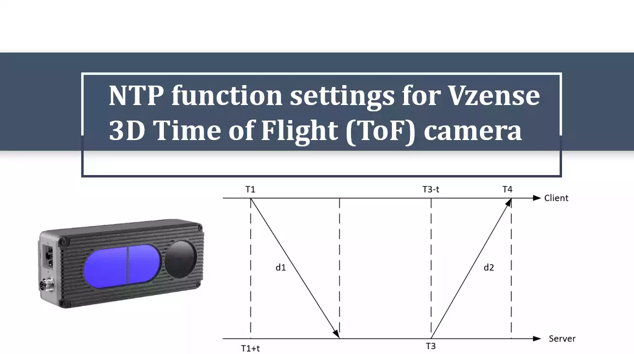 NTP function settings for Vzense 3D Time of Flight (ToF) camera